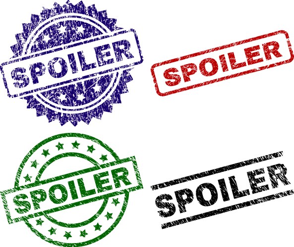 White Spoilers Stamp Vector Images (over 210)