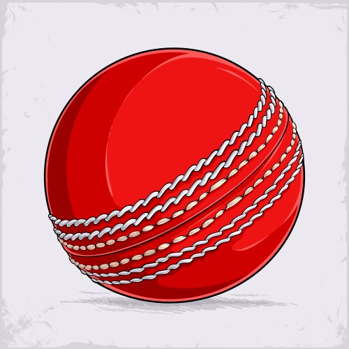 Cricket ball Vector Images & Graphics for Commercial Use | VectorStock