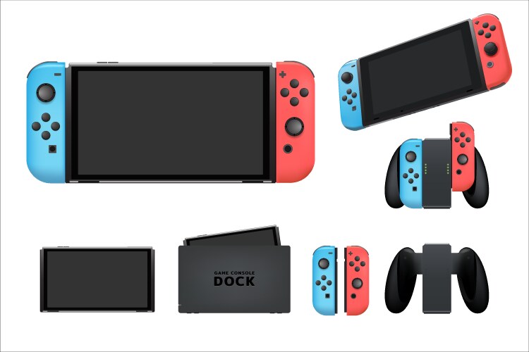 Nintendo Switch Vector Images (over 150)