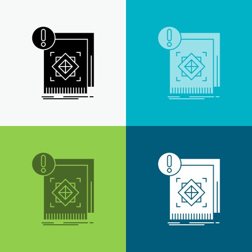 Structure standard infrastructure information Vector Image