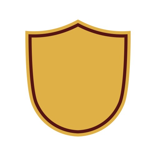 Security guard logo design shield template Vector Image