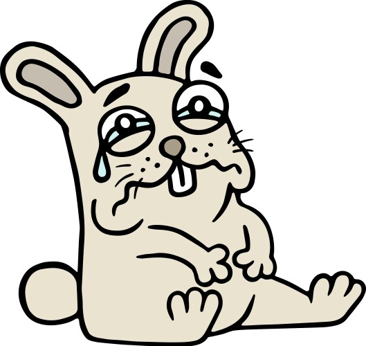 Sad Rabbit Vector Images (over 730)