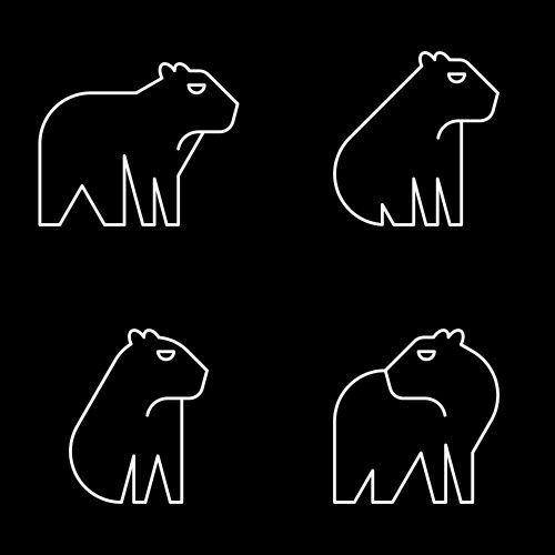 Capybara Logo Vector Images (over 270)