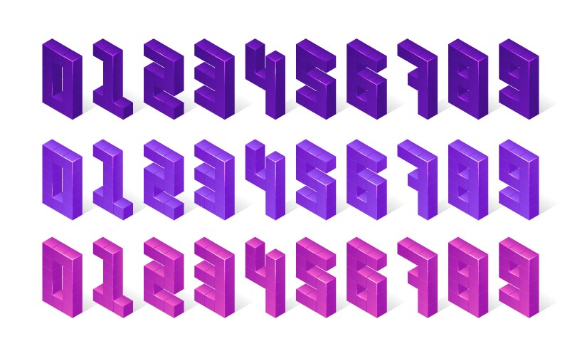 Block Numbers Vector Images (over 8,900)