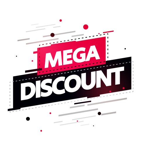 Limited stock banner design Royalty Free Vector Image