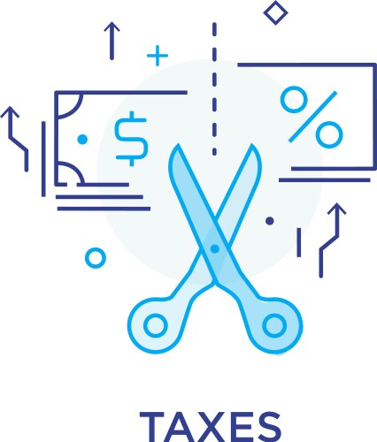 Wht withholding tax concept with big word or text Vector Image