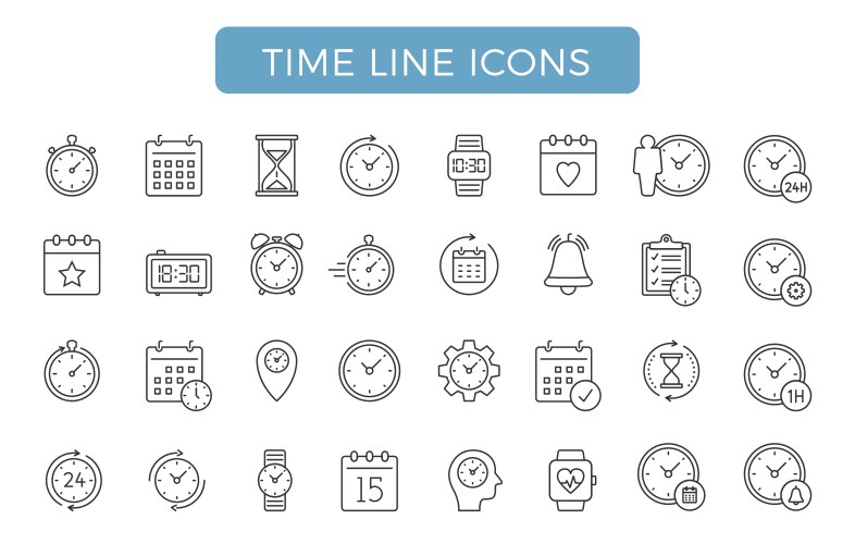 Time Vector Images (over 830,000)