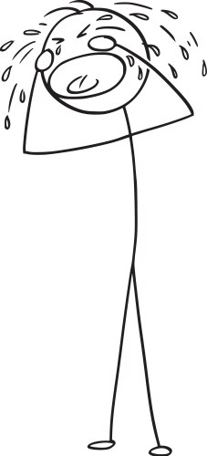 Stick Figure Crying Vector Images (over 150)