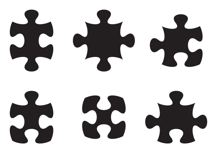 Jigsaw Puzzle Vector Images (over 50,000)