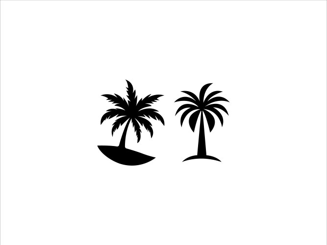 Plam Tree Logo Vector Images (over 130)