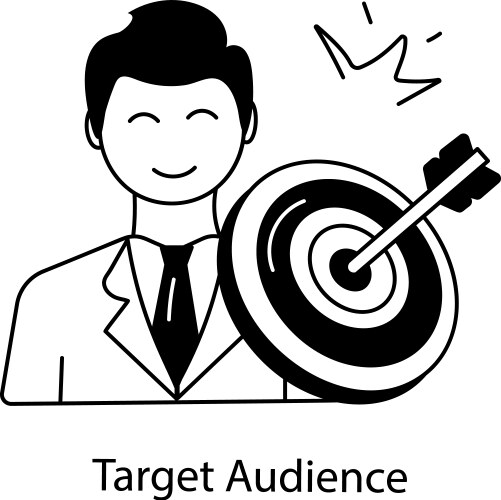 Target outcome Royalty Free Vector Image - VectorStock