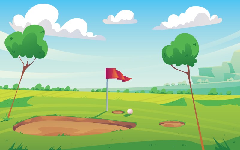 Open field Royalty Free Vector Image - VectorStock