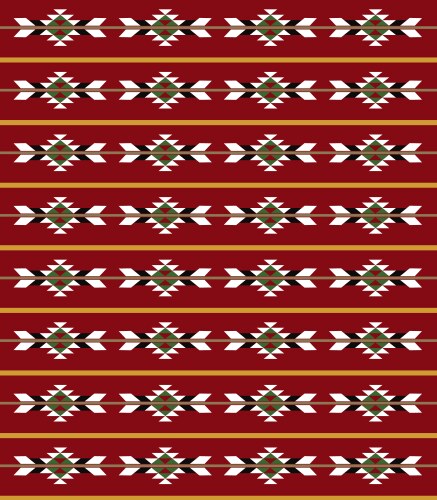 Saudi arabian traditional colors pattern Vector Image