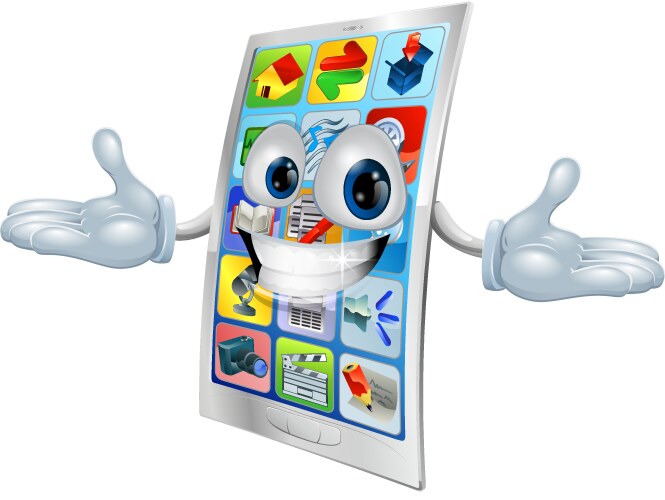 Phone Cartoon Vector Images (over 100,000)