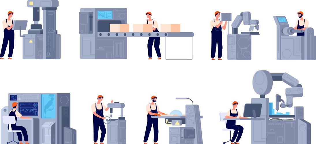 Factory Cartoon Vector Images (over 23,000)