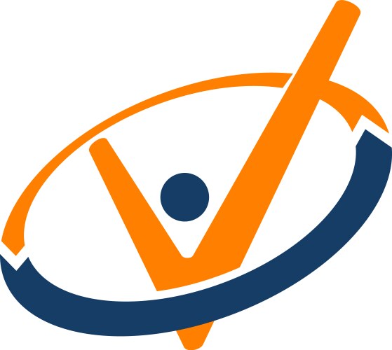 Career coaching logo design template image Vector Image