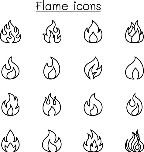 Fire Outline Vector Images (over 130,000)