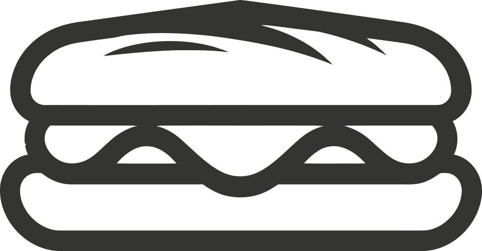 Subway Sandwich Sandwiches Vector Images (94)