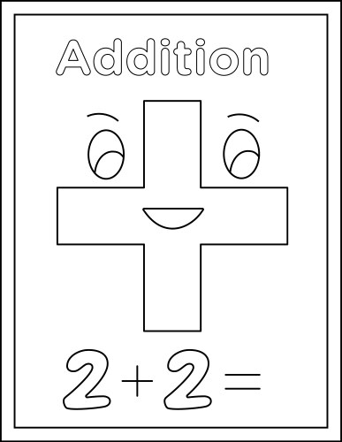 Addition Coloring Vector Images (over 8,300)