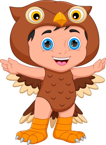 Costume Boy Owl Vector Images (over 140)