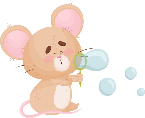 Cartoon mouse Royalty Free Vector Image - VectorStock