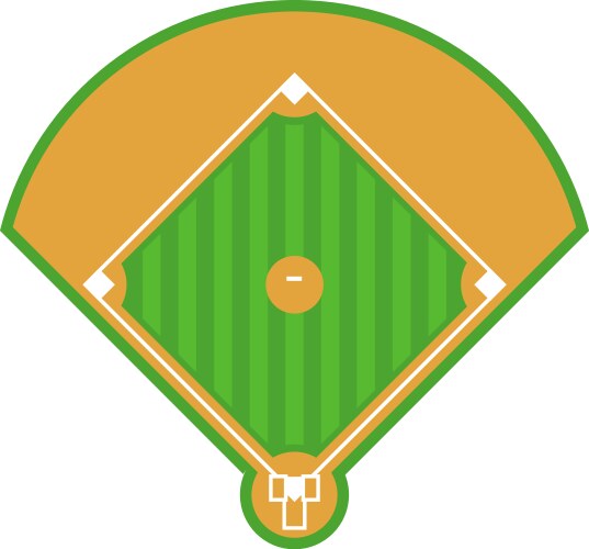 Baseball Feld Top View Vector Images (98)
