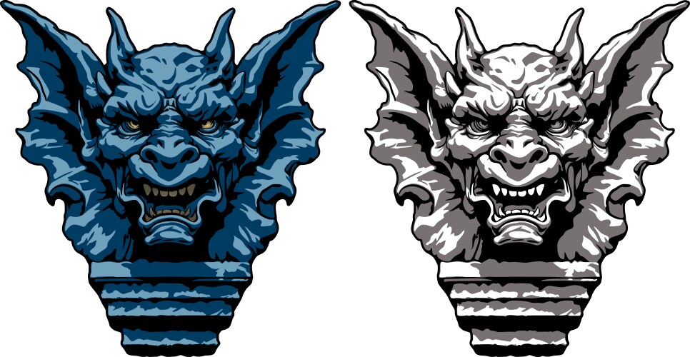 Gargoyle Vector Images & Graphics for Commercial Use | VectorStock