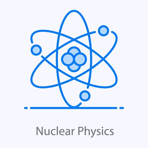 Nuclear physics Royalty Free Vector Image - VectorStock
