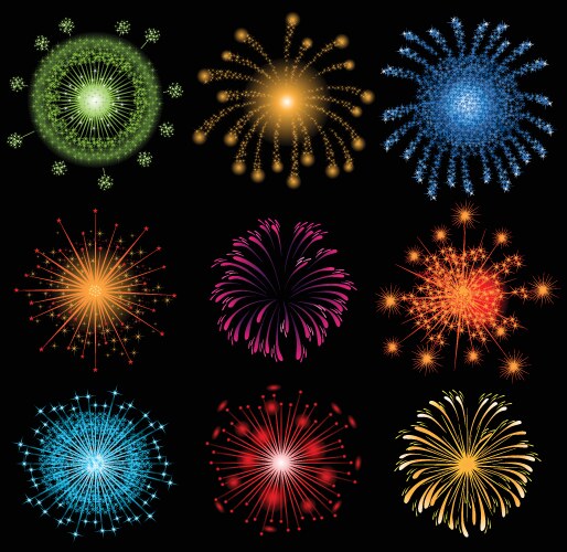 Fireworks Vector Images (over 140,000)