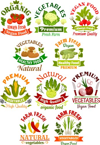 Vegetable Stickers Vector Images (over 32,000)