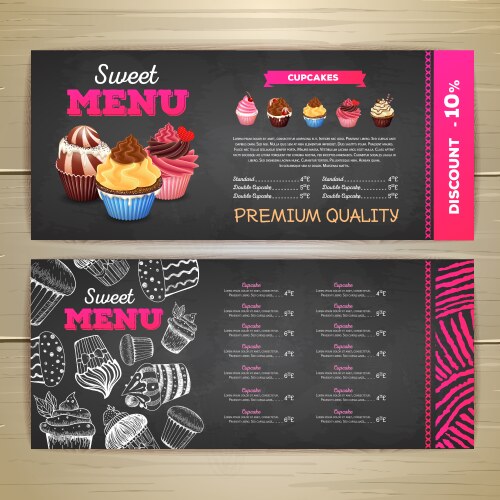 Background Dessert Menu Vector Images (over 48,000)