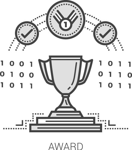 References line icons Royalty Free Vector Image