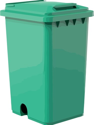 Recycling bin design Royalty Free Vector Image