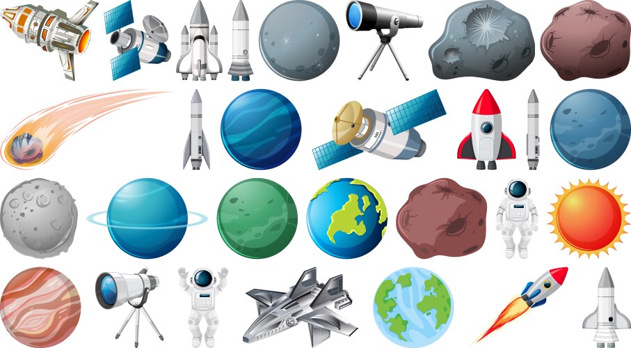 Set of christmas element Royalty Free Vector Image