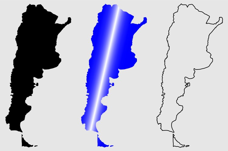 Patagonia Map Vector Images (over 100)