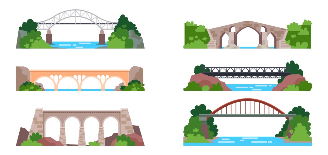 Arch Bridge Sketches Vector Images (over 220)