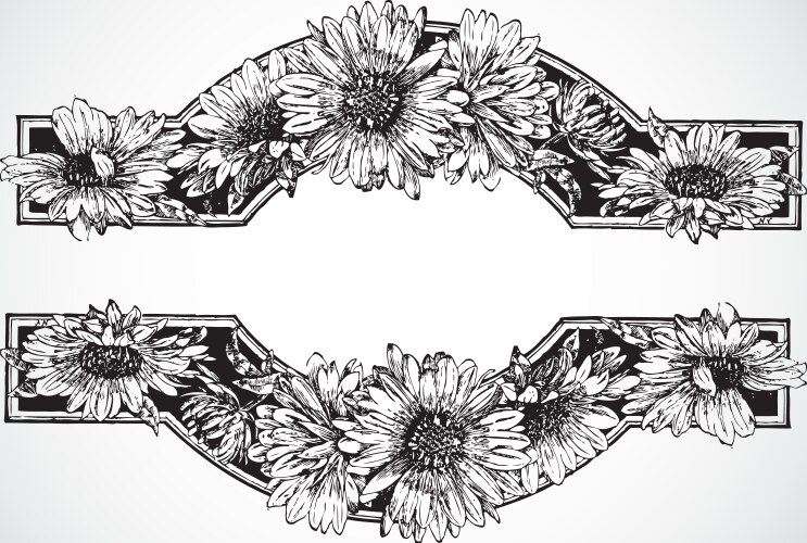 Daisy Border Vector Images (over 6,000)