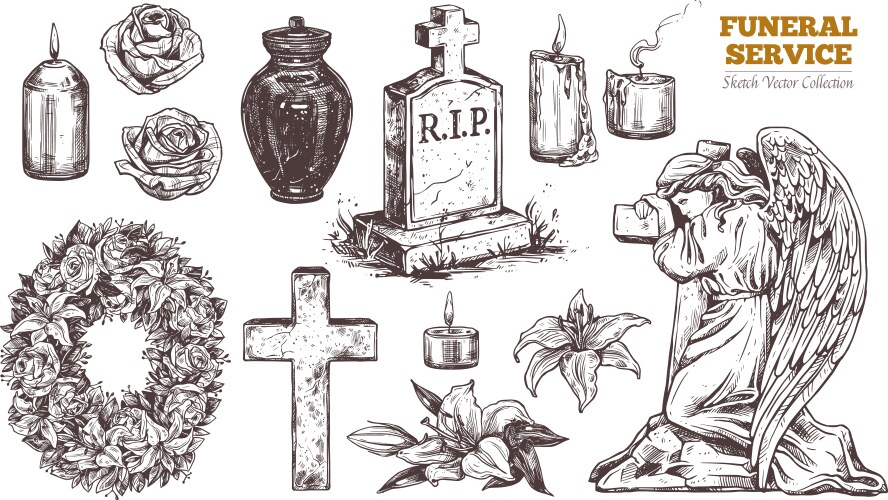Candle Condolence Death Vector Images (98)