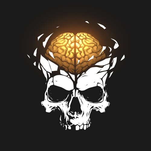 Skull Front Facing Vector Images (over 2,900)