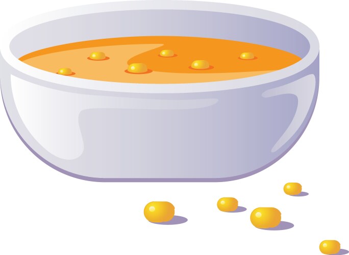 Hot soup Royalty Free Vector Image - VectorStock