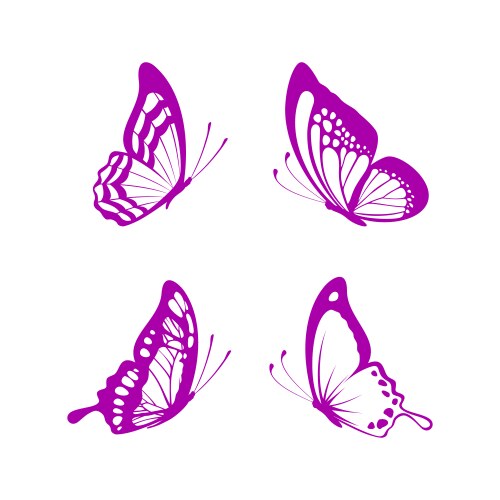 Butterfly Side View Vector Images (over 330)