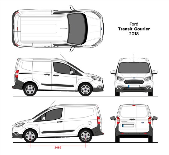 Ford transit Vector Images & Graphics for Commercial Use | VectorStock