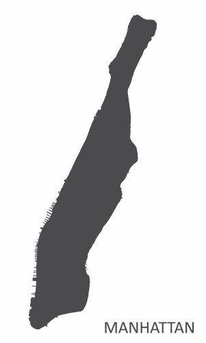 Manhattan Map Vector Images (over 310)