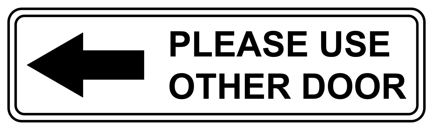 Please use other door graphic icon information Vector Image