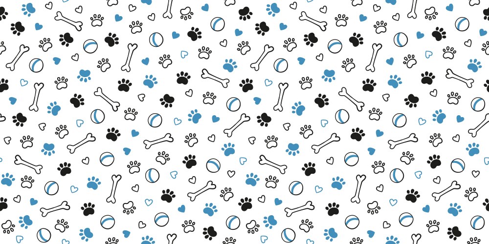 Dog paw print Vector Images & Graphics for Commercial Use | VectorStock