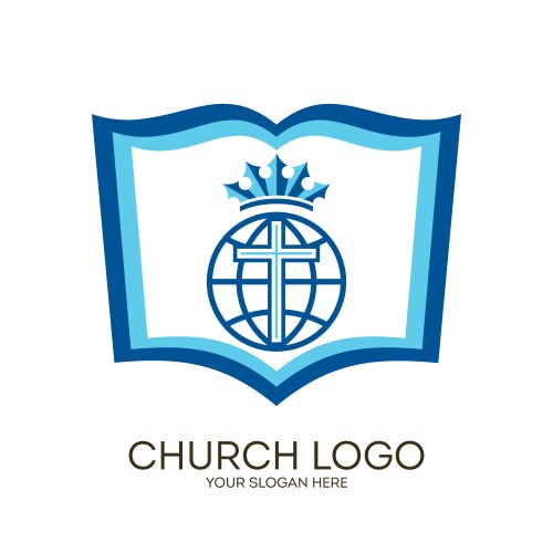 Bible Cross Globe Vector Images (over 360)