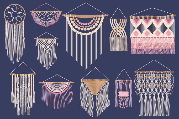 Macrame Vector Images (over 2,200)
