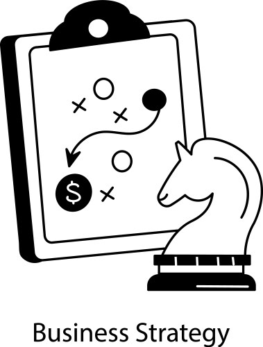 Business strategy Royalty Free Vector Image - VectorStock