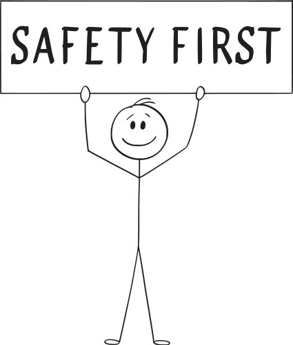 Stickman warning Vector Images & Graphics for Commercial Use | VectorStock