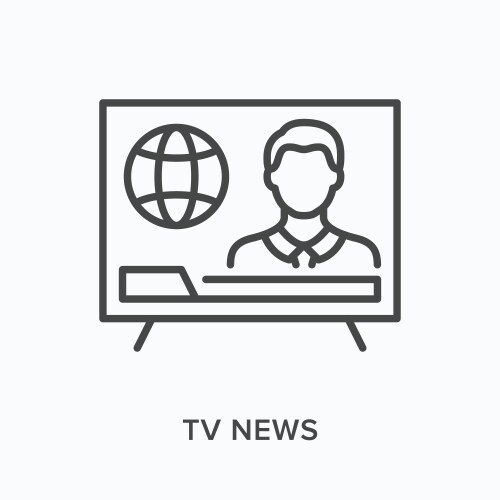 Steel channel line outline icon Royalty Free Vector Image